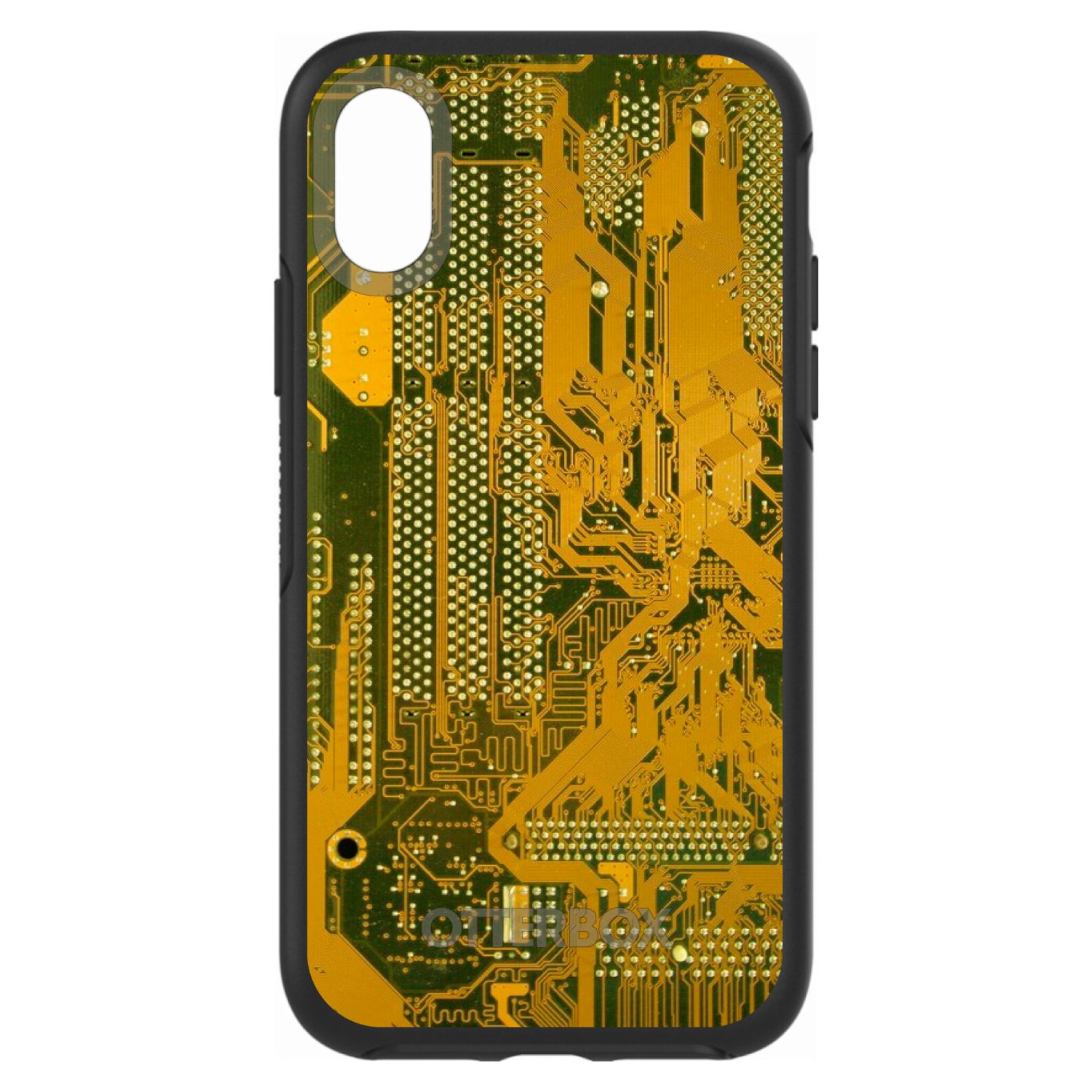 Otterbox Symmetry Yellow Circut Board Image Apple Iphone - Etsy