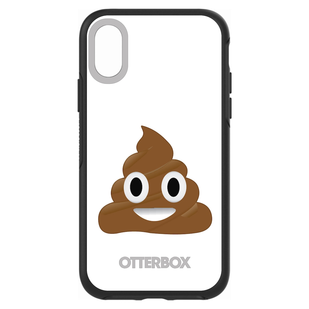 Otterbox Symmetry - Poop Emoji - Apple iPhone - Samsung Galaxy - CUSTOM ...