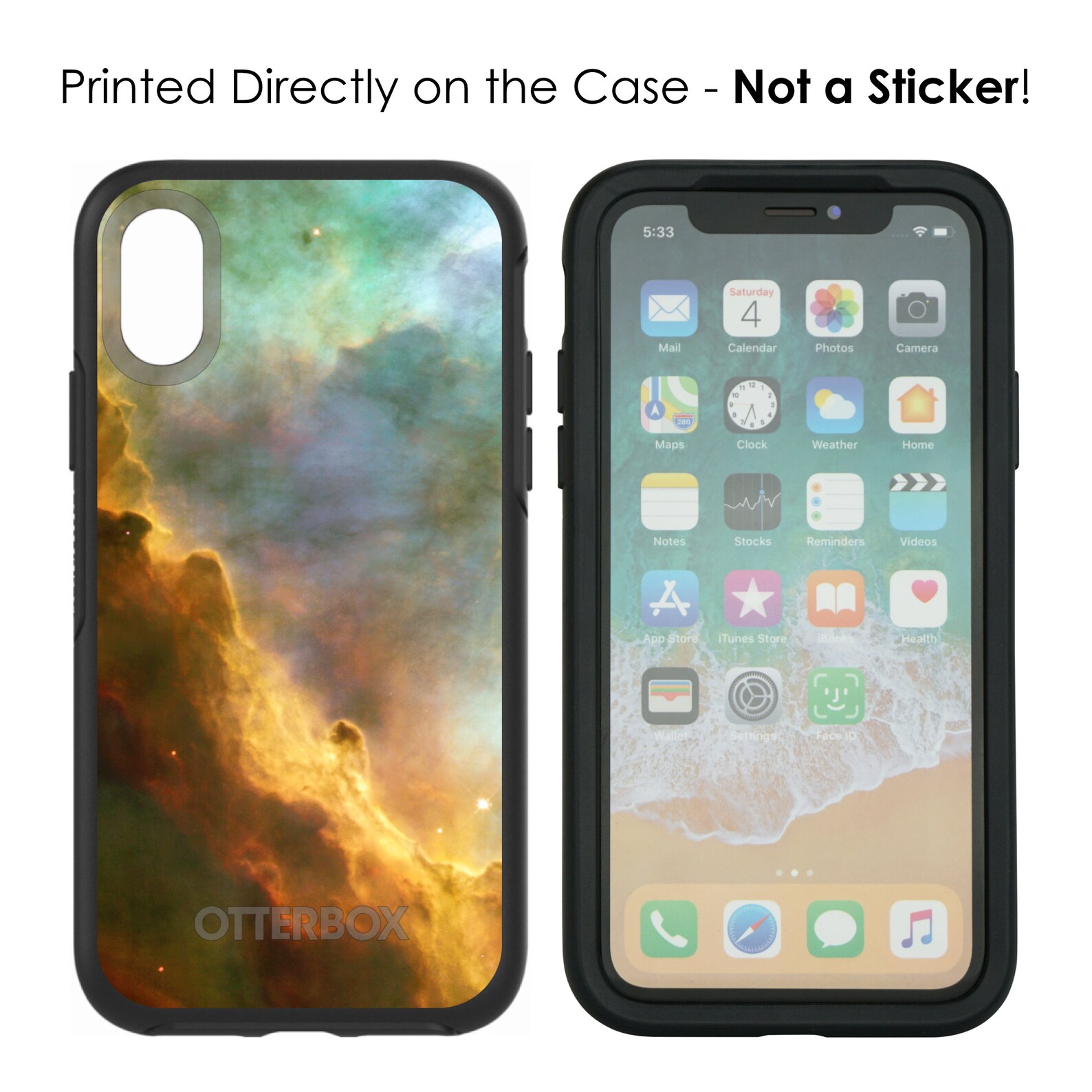 Otterbox Symmetry Blue Orange Red Omega Nebula Apple - Etsy