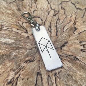 Viking Runic Keychain, Odin, Bind Rune, Runes, Norse, Mythology, Nordic ...