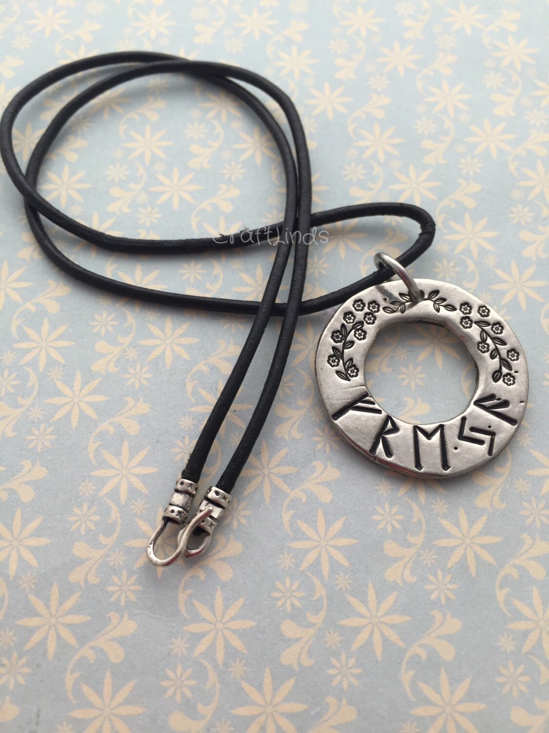 Freya Viking Hand Stamped Jewellery Rune Norse Viking | Etsy