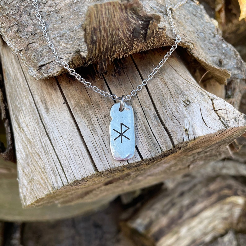 Love Bind Rune Viking Pewter Pendant Rune Norse Gebo | Etsy