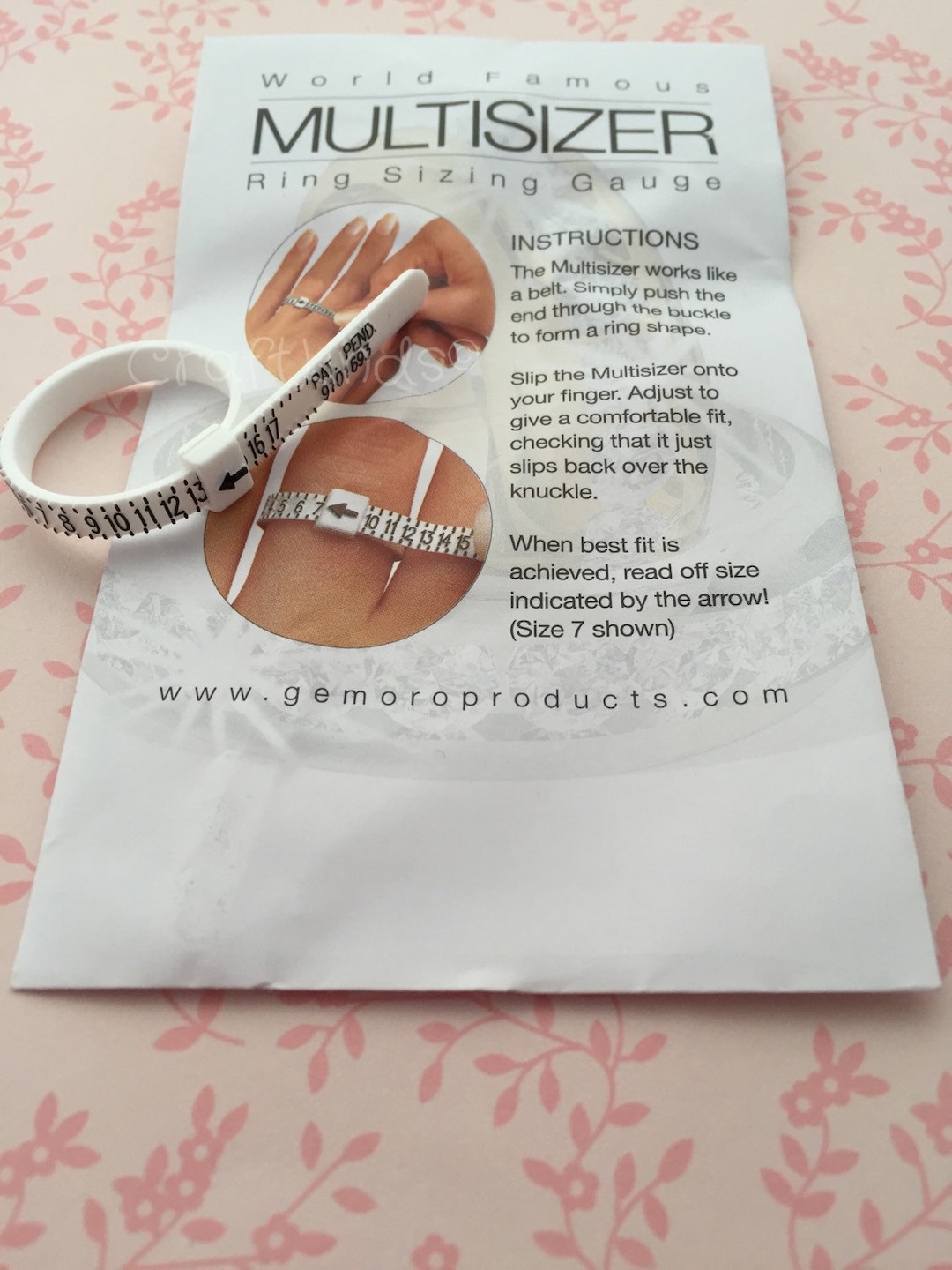 US Ring Sizer Gauge, Multisizer Tool (sizes 1-17) - Etsy
