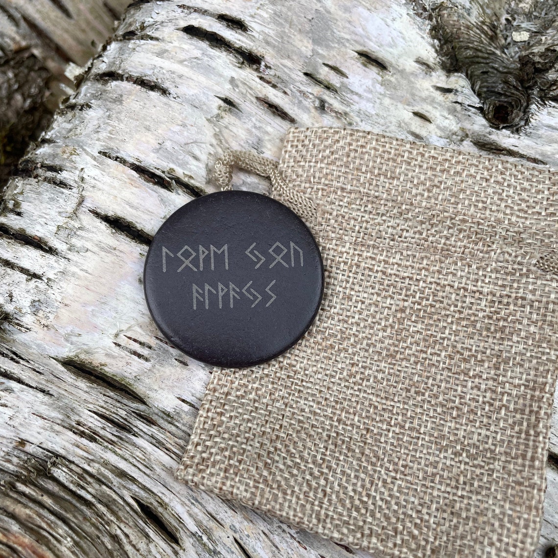 Viking Slate Rune Token Palm Stone Love Bind Rune - Etsy UK