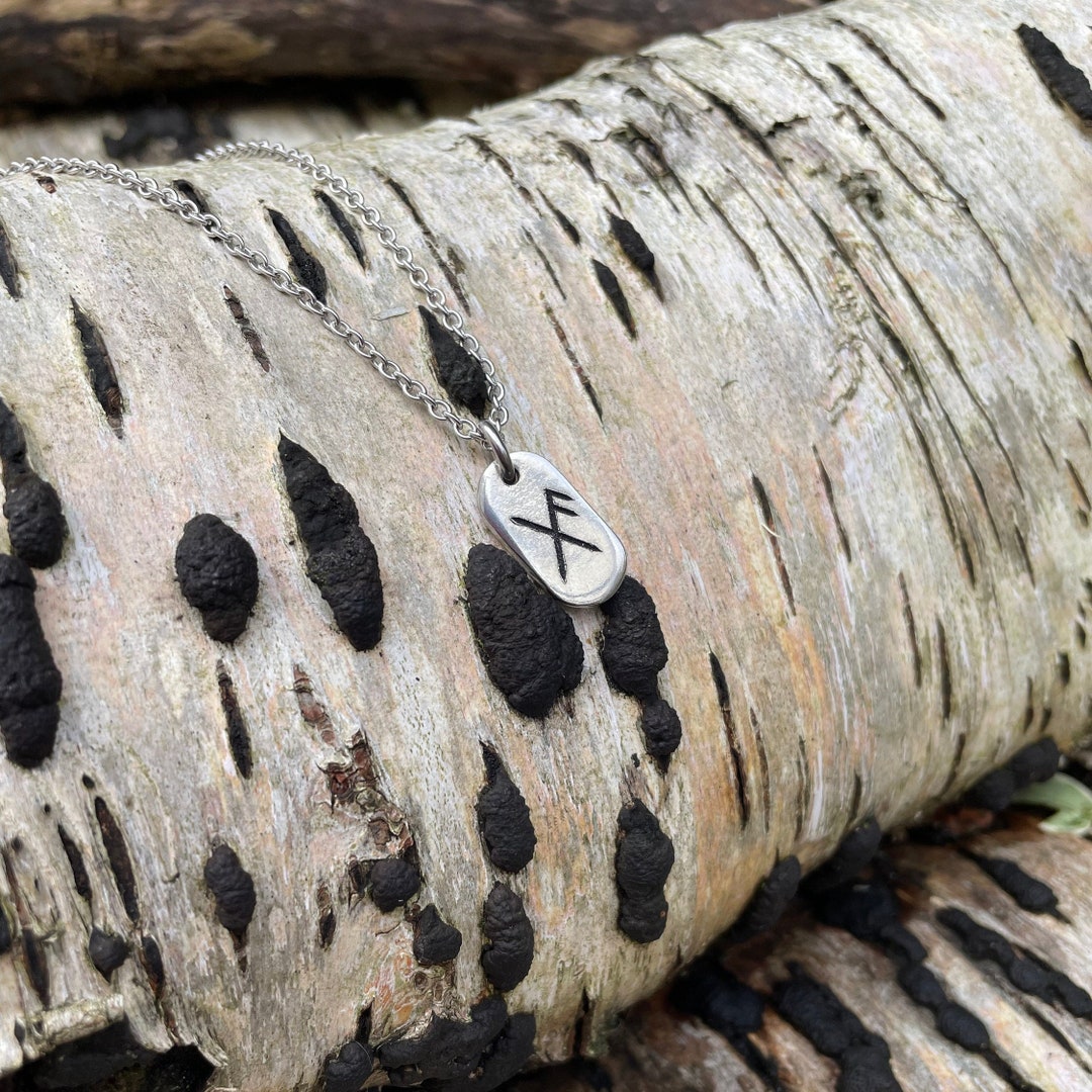 Bind Rune Viking Pewter Pendant, Good Luck, Rune, Norse, Viking ...