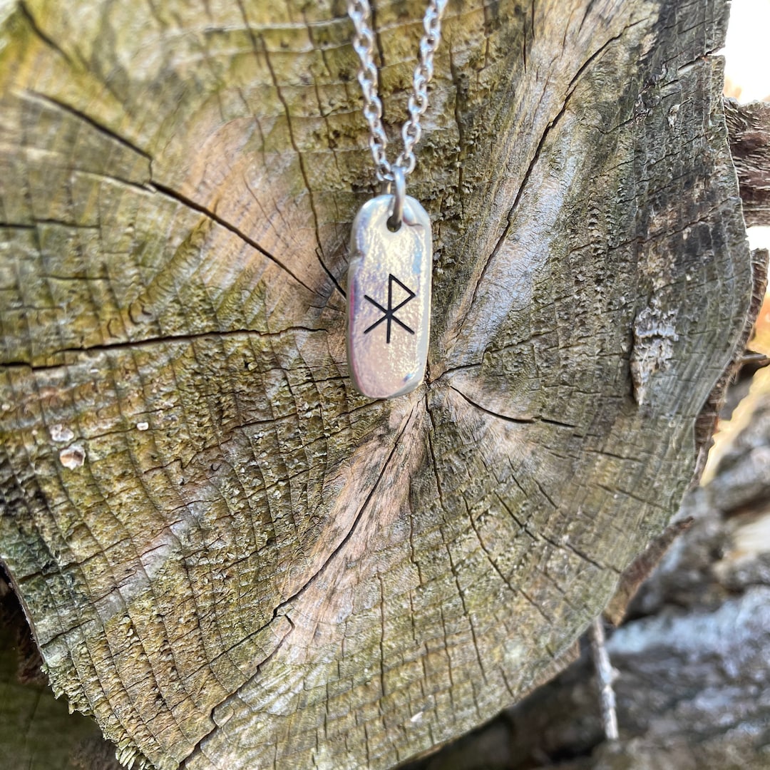 Love Bind Rune Viking Pewter Pendant, Rune, Norse, Gebo, Wunjo, Viking ...