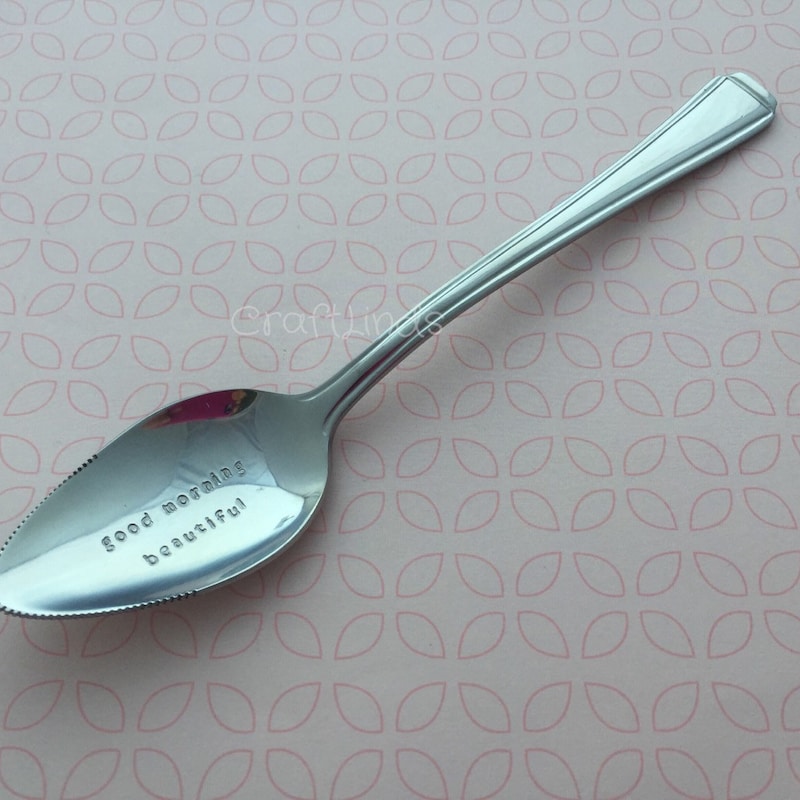 Stamped Spoons - Etsy
