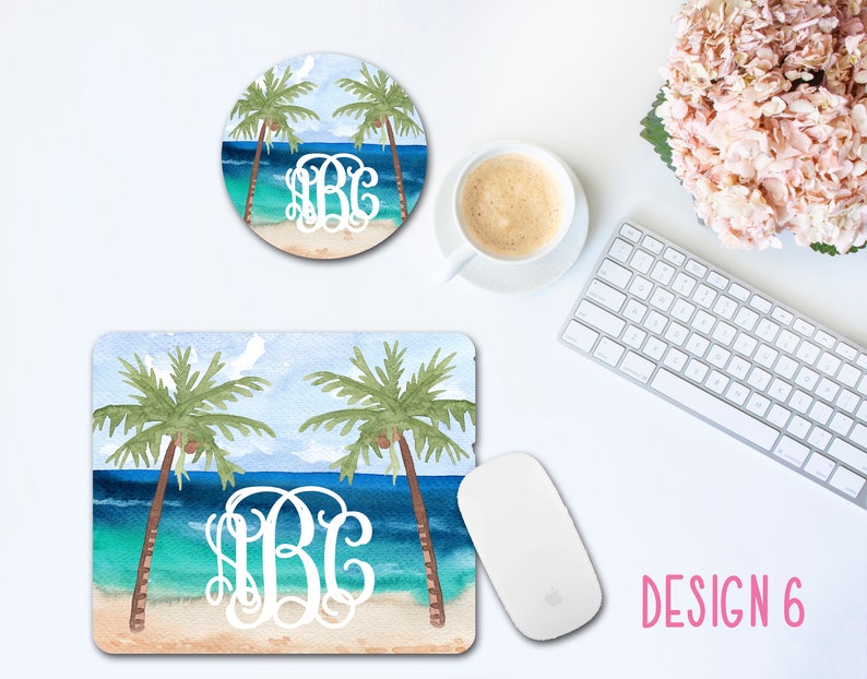 Personalized Mouse Pad and Coaster 12 Designs Personalized | Etsy