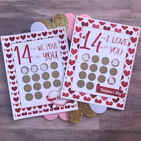 Scratch-off Valentines // Kids DIY Valentines, Unique Valentines, Love ...