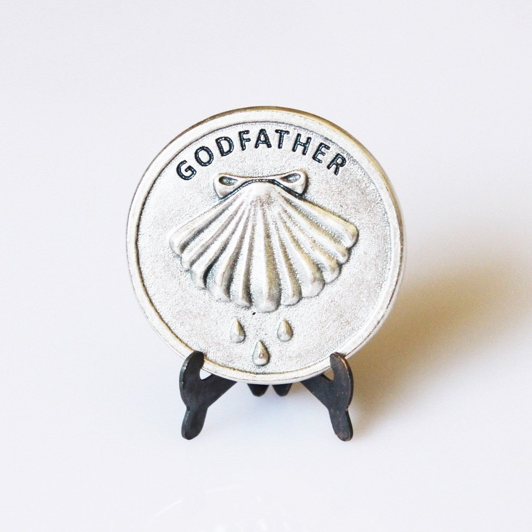 Godfather Gifts, Pocket Tokens, Christening Favor, Unique Baptism Gift ...