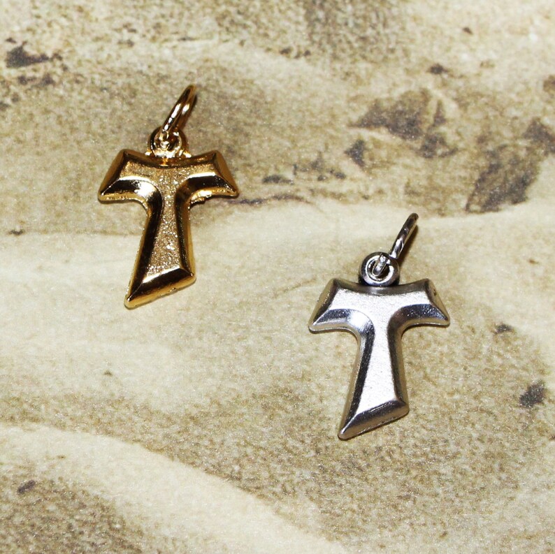 Tau cross pendant Franciscan Tau Cross St Anthony Cross St | Etsy