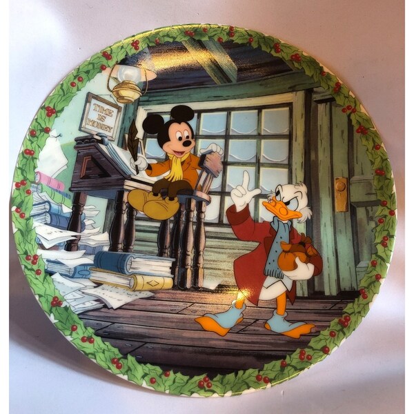 Christmas Carol Plates - Etsy