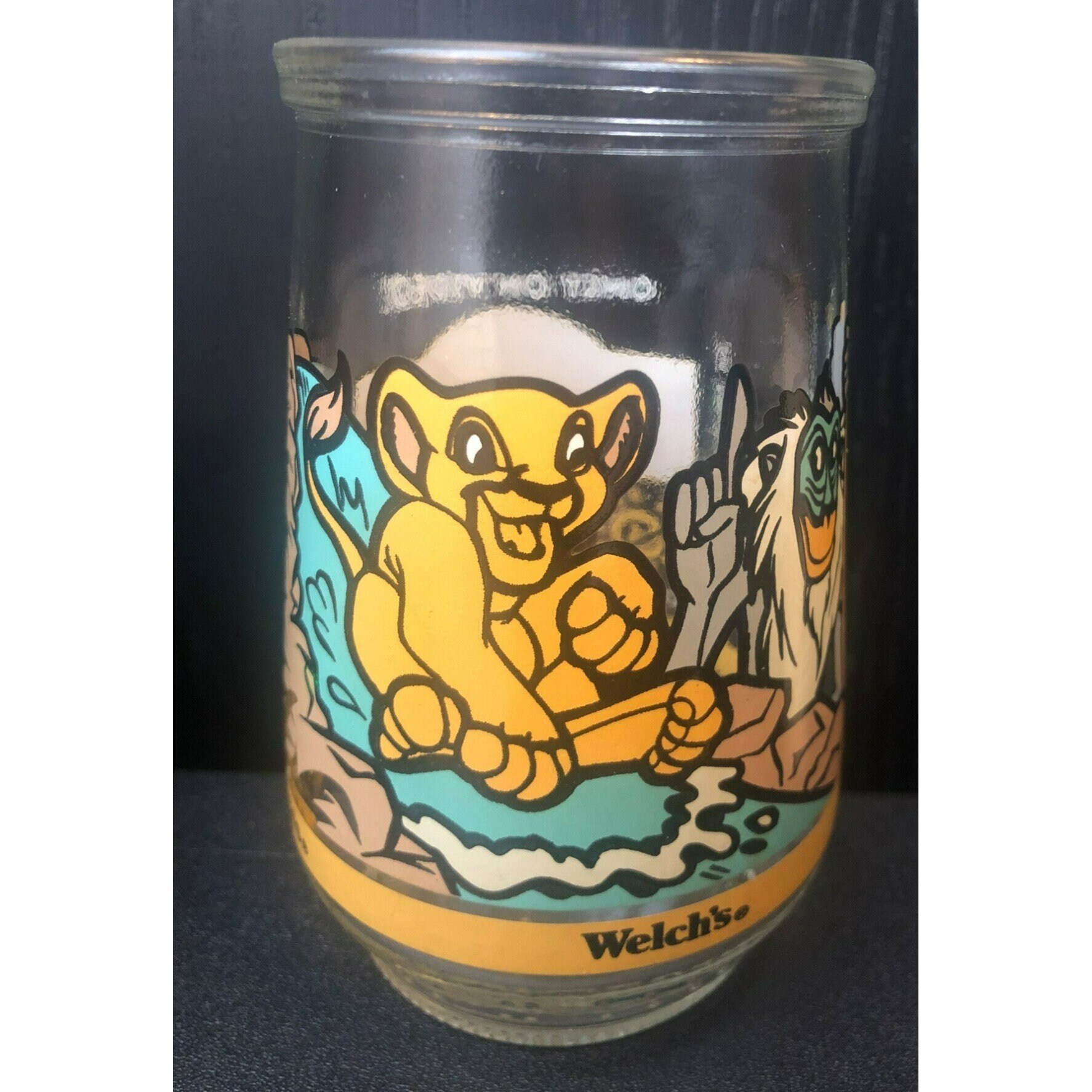 Vtg Welch's Jelly Glass Lion King II Simba's Pride, Disney Inc ...