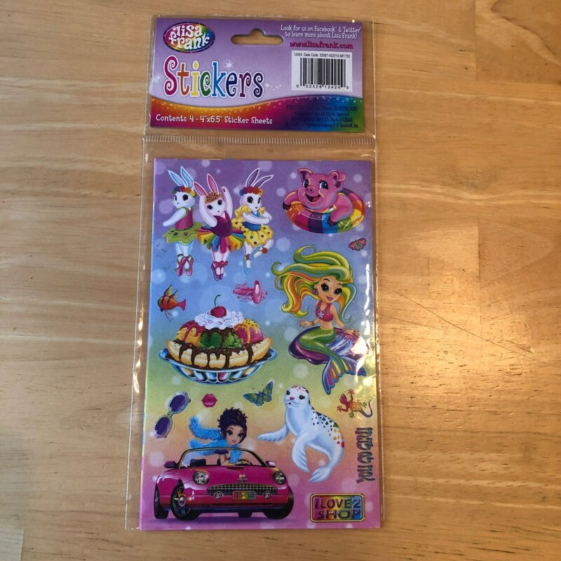 Lisa Frank Stickers - Etsy