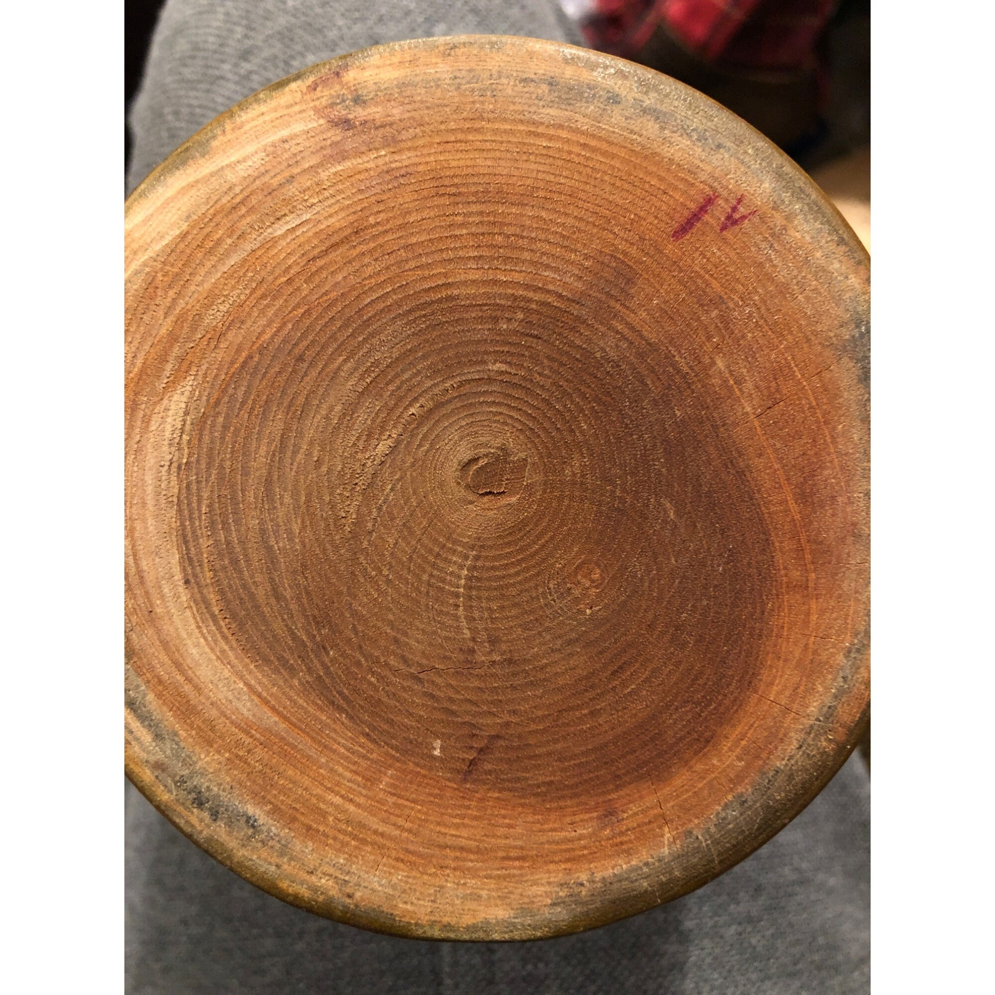 Hand Carved Wood Jar, Box With Lid, 4 High - Etsy