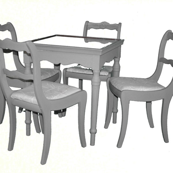 Card Table Chairs - Etsy