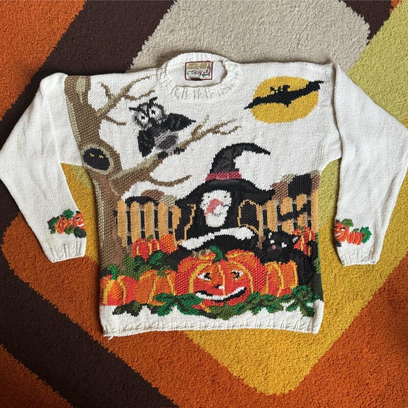 Halloween Sweaters - Etsy