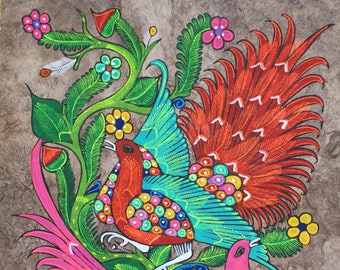 Mexican Folk Art Birds - Etsy