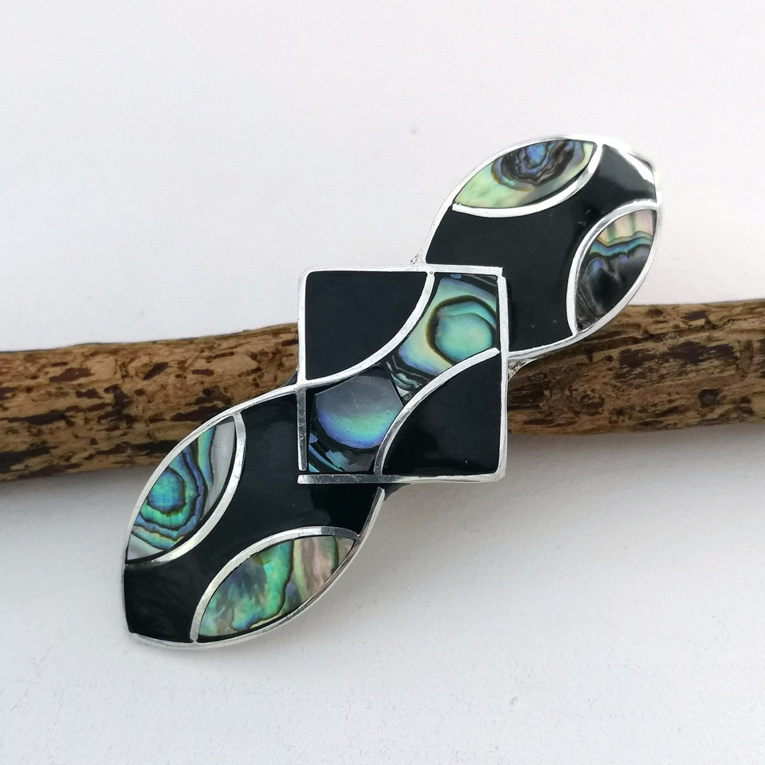 Hair Barrette, Art Deco Design, Bridal Hair Accessory, Mexican ...