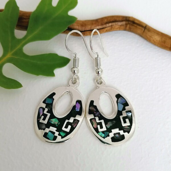 Aztec Hoop Earrings - Etsy