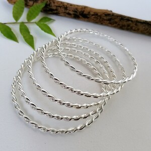 Set of 5 Bangles Stacking Bangles Woven Bangles Stacking - Etsy