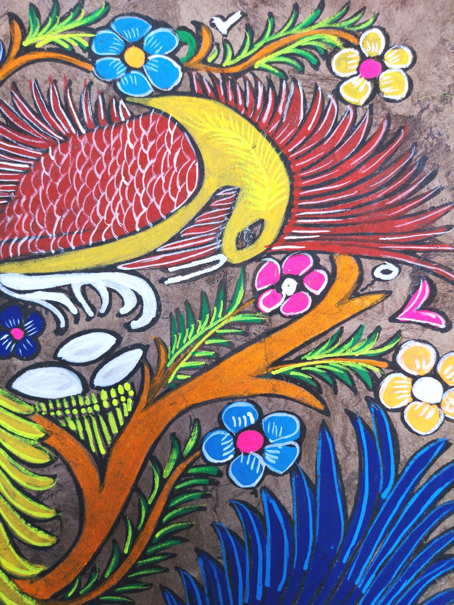 Tropical Birds Mexican Folk Art Housewarming Gift Mexican - Etsy