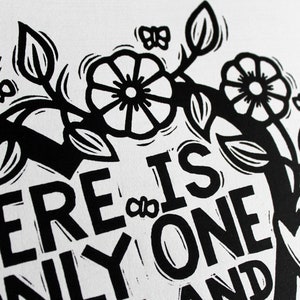 There is Only One Truth and Its Name is Love - Hand Printed, Signed and ...