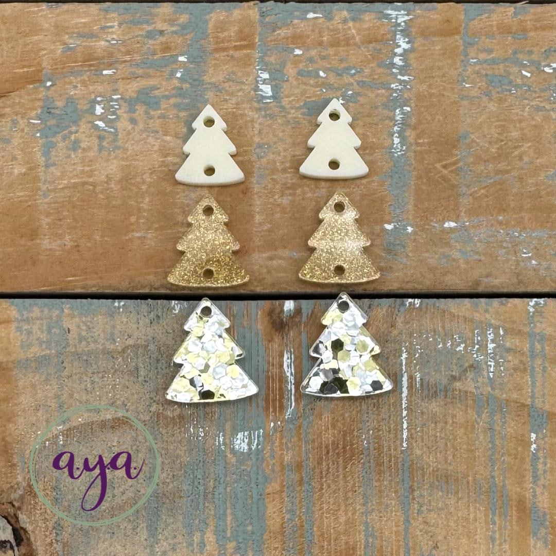 Posh Tiny Christmas Tree Stack Earring Kit, READ Description, Holiday ...