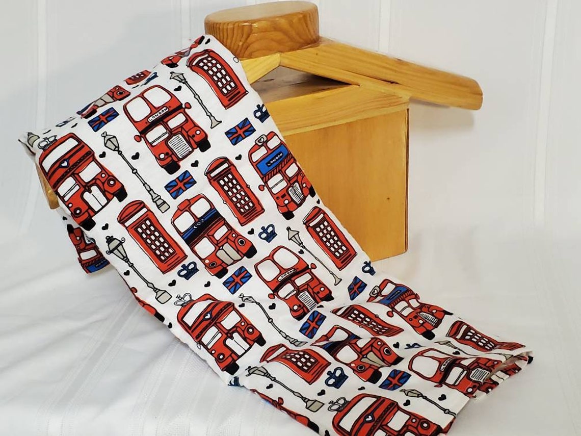 Double Decker Bus Flax Microwave Neck Wrap Heat Pad Shoulder - Etsy