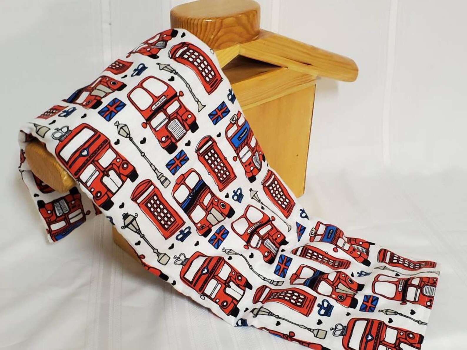 Double Decker Bus Flax Microwave Neck Wrap Heat Pad Shoulder - Etsy