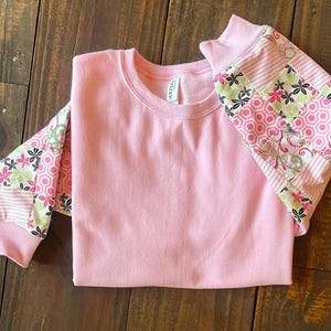 Adult Patchwork/quilted Applique Sweatshirt - Etsy