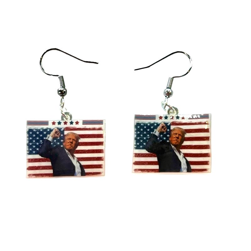 Trump Earrings - Etsy