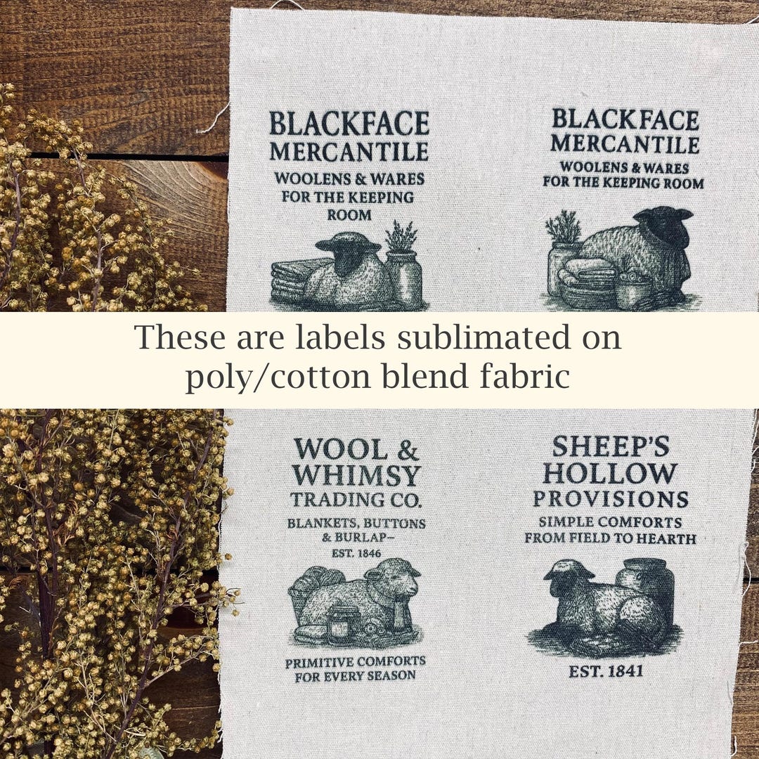 Primitive Sheep Label Prints Farmhouse Mercantile Sheep Graphics Labels ...