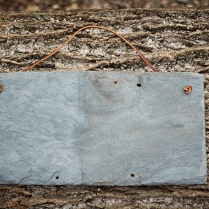 Slate Sign Rustic Slate Sign Chalkboard Sign Wedding Gift Housewarming ...