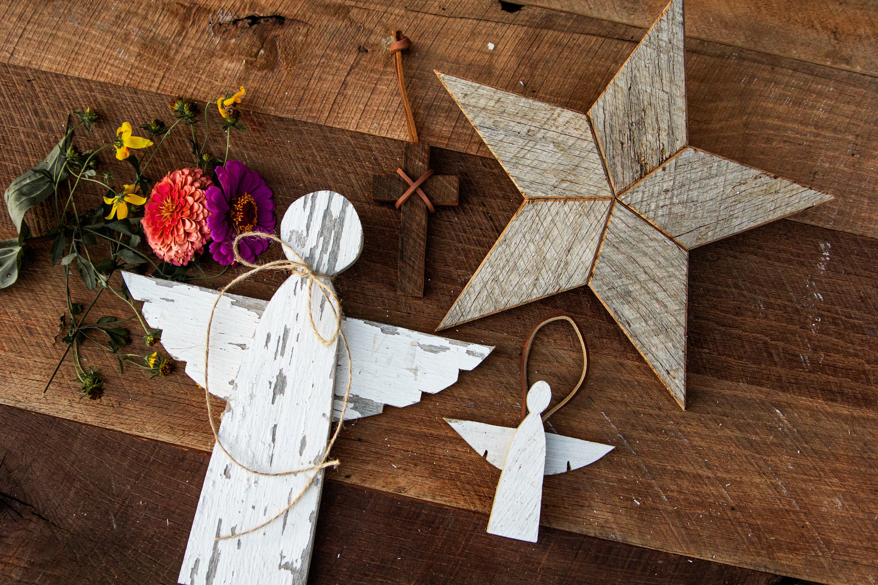 Wood Star Christmas Tree Topper Wood Ornaments Wooden Star Tree Topper ...