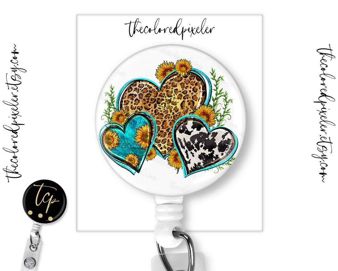 Badge Reel Topper, Interchangeable Badge Reel, Alligator Clip Epoxy ...