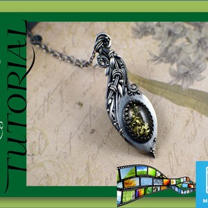 PMC Tutorial - Metal Clay Sky Guide 3 - Basic .pdf Tutorial - Glow With the Flow Pendant - Etsy