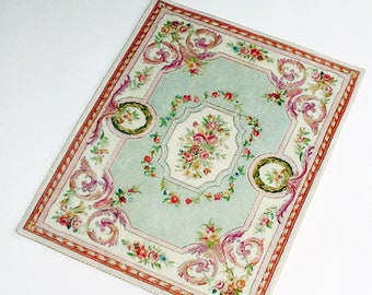 Pink Dollhouse Rug | Etsy