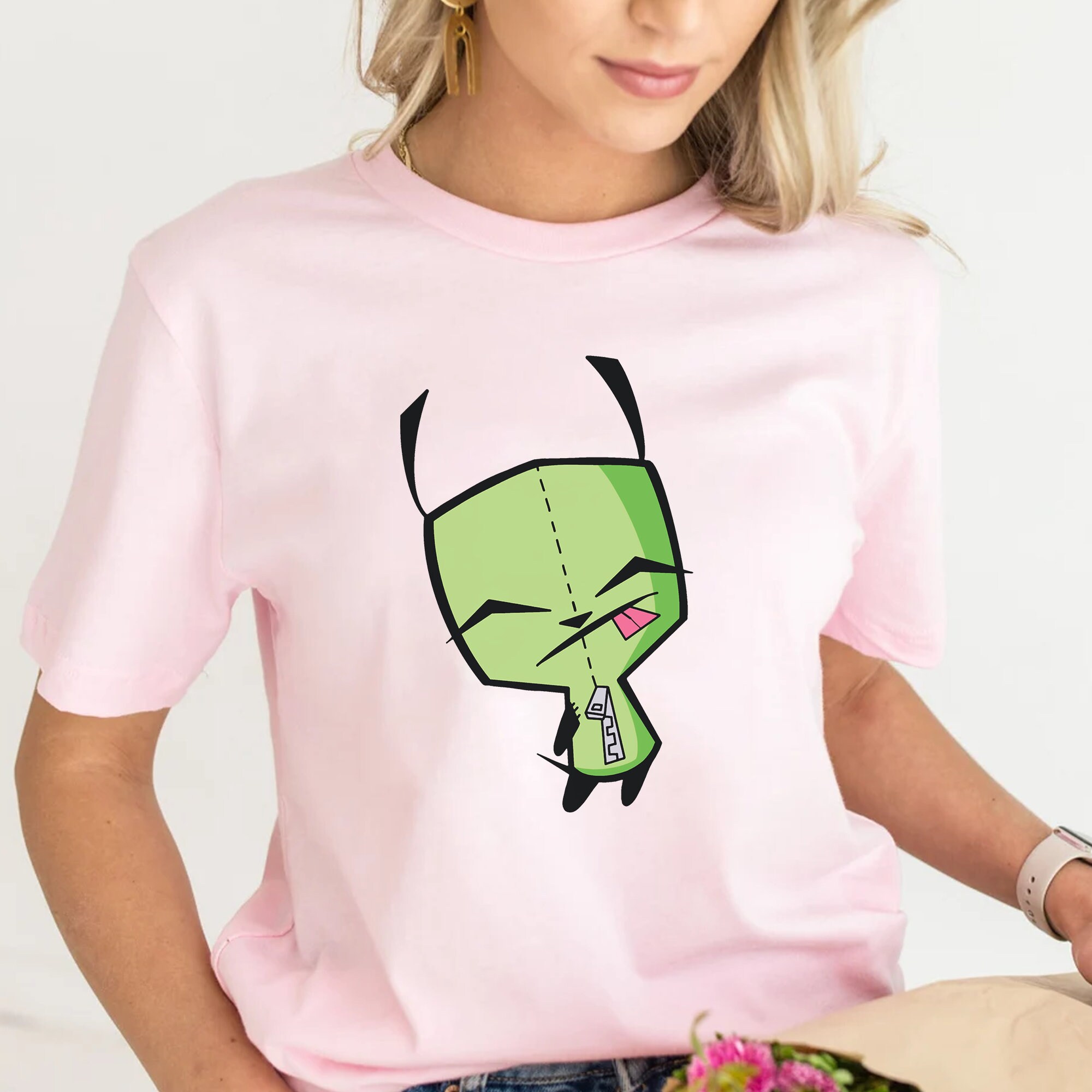 Invader Zim Gir as Dog Png, Nickelodeon Svg, Nickelodeon Cartoon Series ...