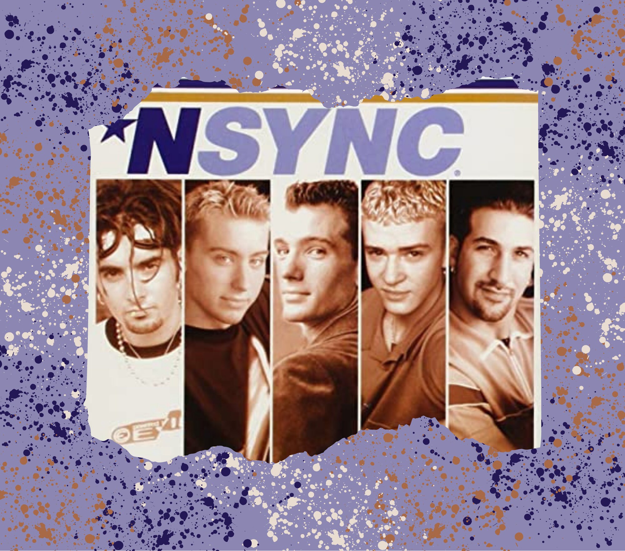 Nsync Tumbler Wrap, Nsync Sublimation Wrap, Nsync Tumbler PNG, Nsync ...