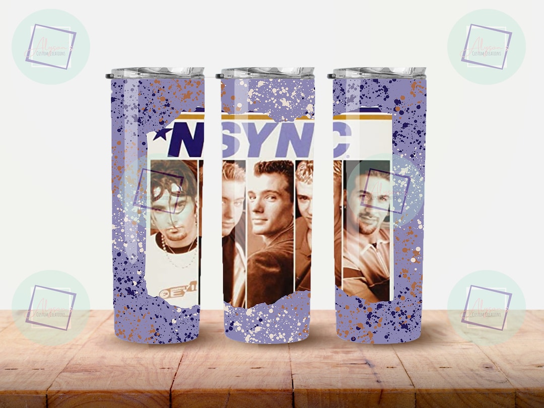 Nsync Tumbler Wrap, Nsync Sublimation Wrap, Nsync Tumbler PNG, Nsync ...
