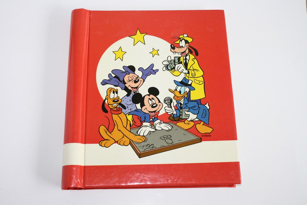 Vintage Disney Photo Album Never Been Used Mickey Mouse Goofy Pluto ...