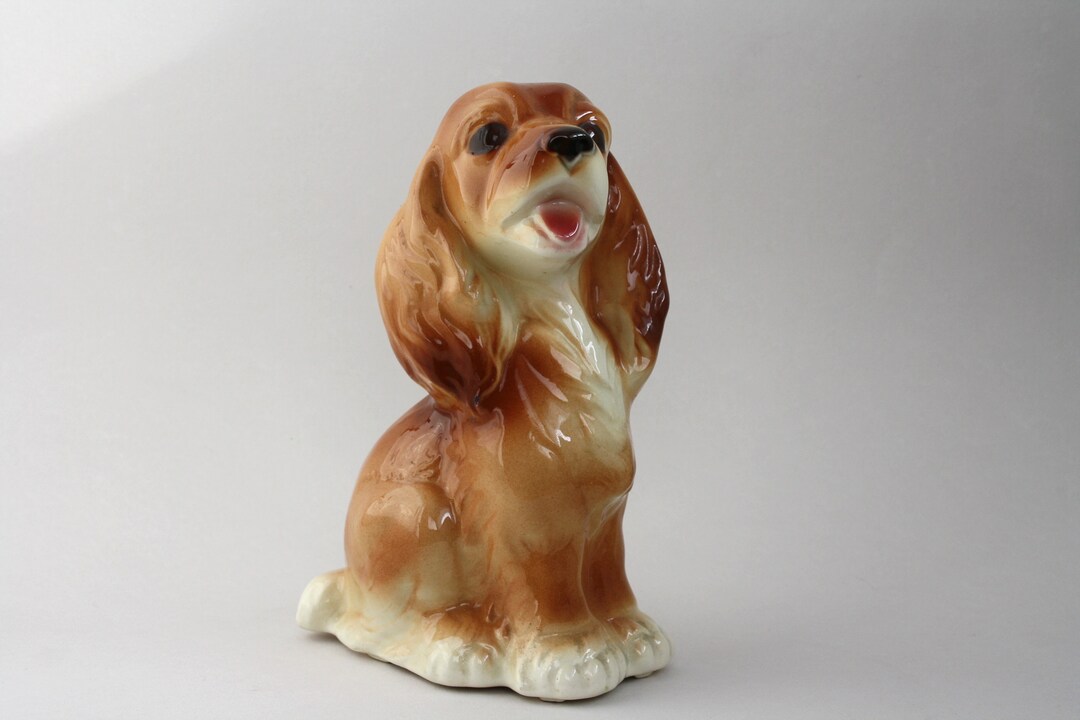 Cutest Vintage Dog Planter Spaniel Plant Lovers Vase Suculents - Etsy