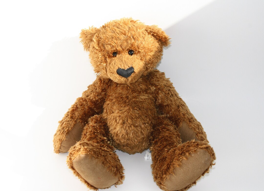 Vintage Russ Bear "icky" Brown Bear RARE Cute Plush - Etsy