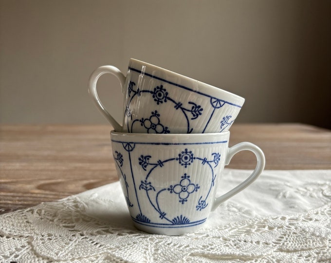 2 German Vintage Coffee Cups, Jager Eisenberg Ceramic Cups, Original ...