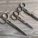 Vintage Old Metal Scissors Set of 3 Rusted Retro Mid - Etsy