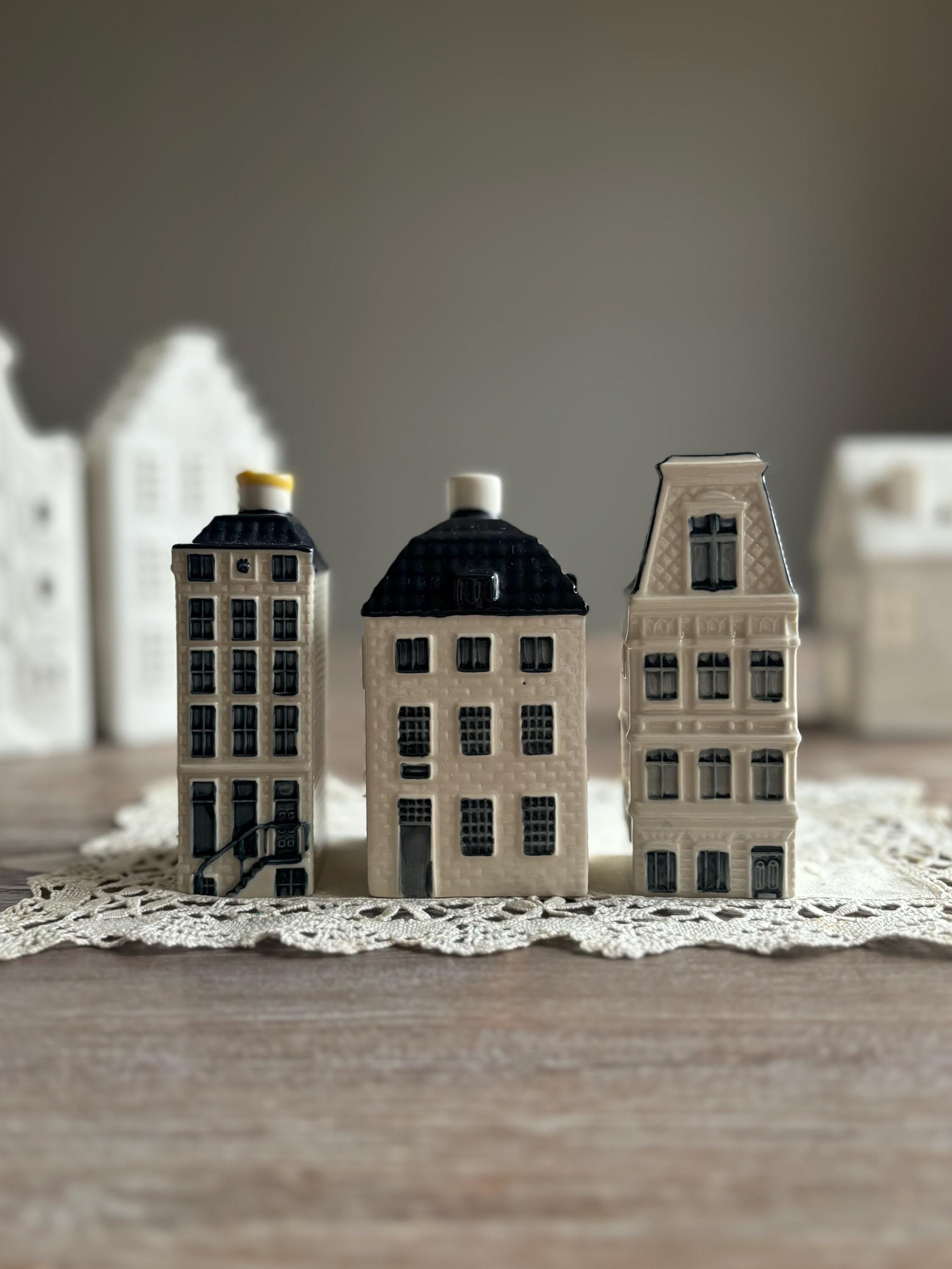 Dutch KLM Houses OPENED, 48, 51, 55, 57, 58, 61, Miniature Replica ...