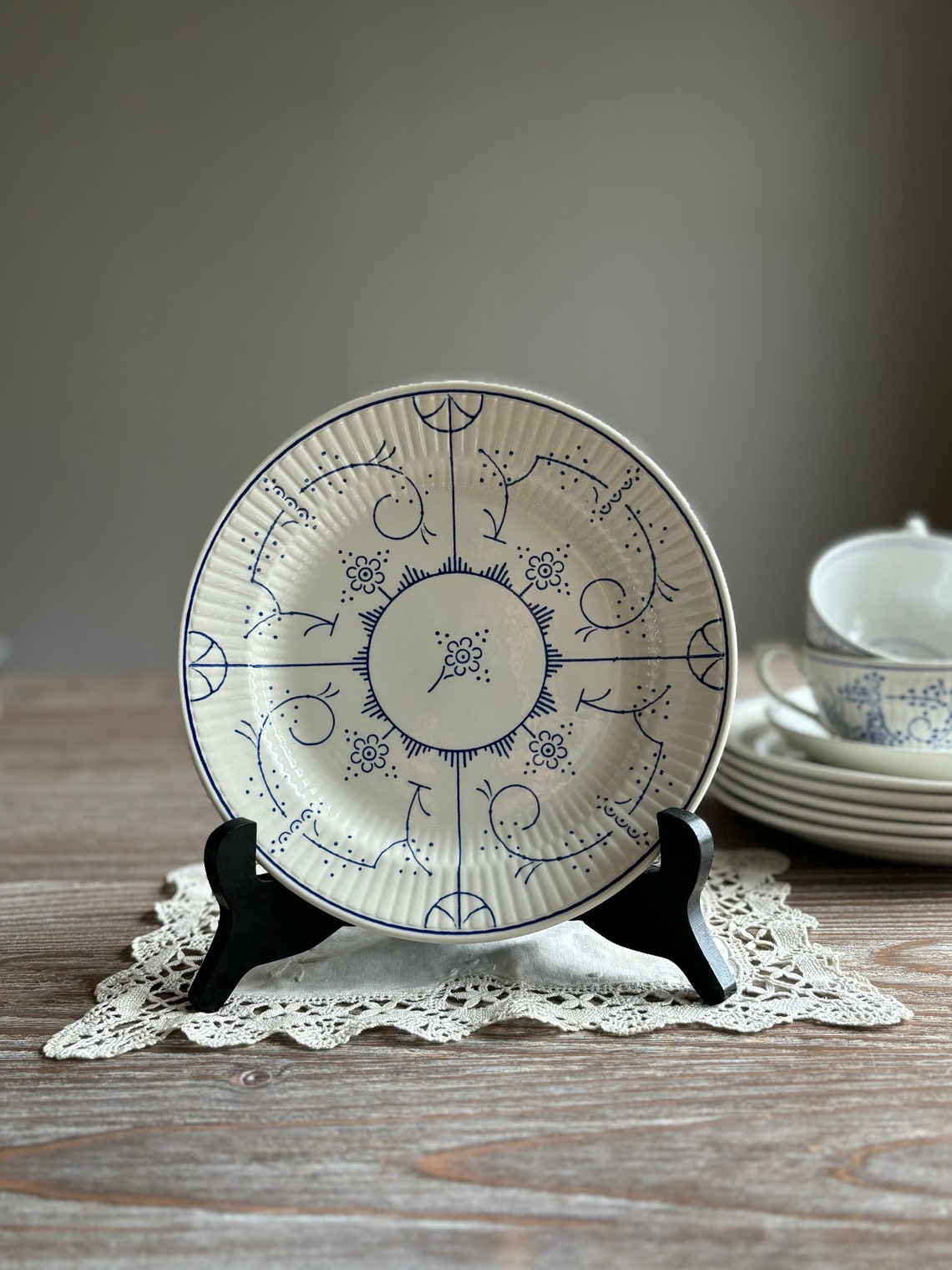 2 Vintage Side Bread Desert Plate, Small Eating Plate, Villeroy BOCH ...