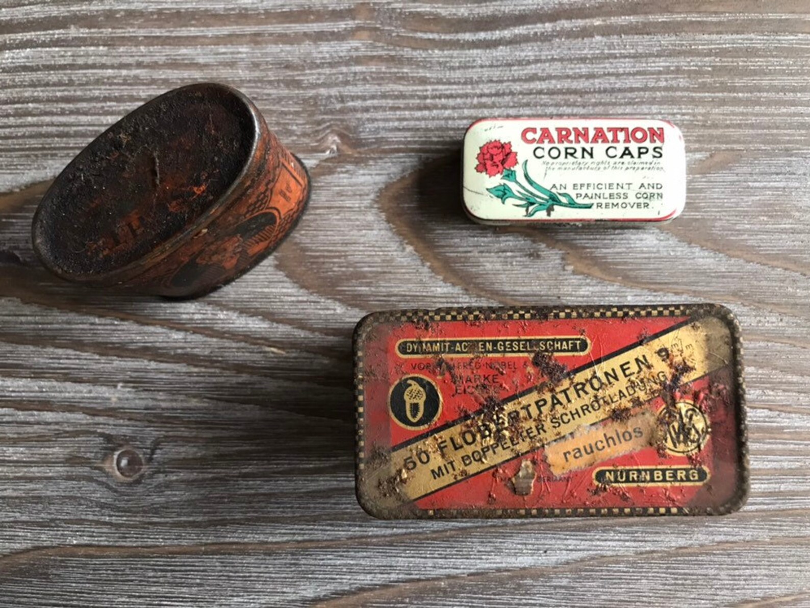 Antique Metal Tin Box Collectible Vintage Small Tin Box - Etsy