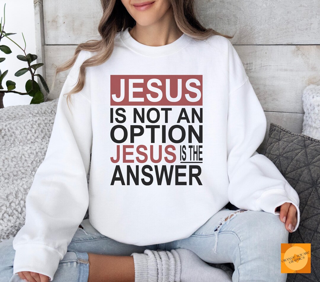 Jesus Bold Text T-shirt Design PNG | Christian Sublimation Print ...